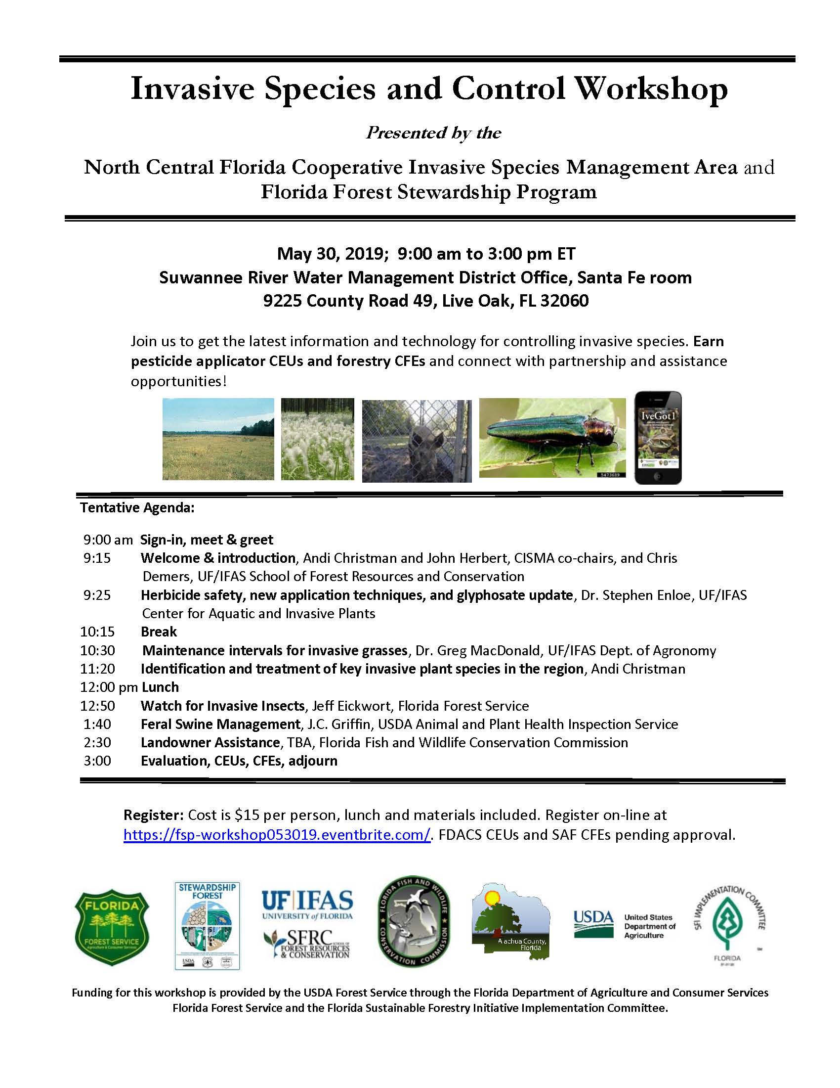 North Central Florida Cooperative Invasive Species Management Area ...